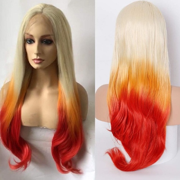 Accessories | Fire Hawt 24 Celeb 3 Tone Ombre Lacefront Wig | Poshmark